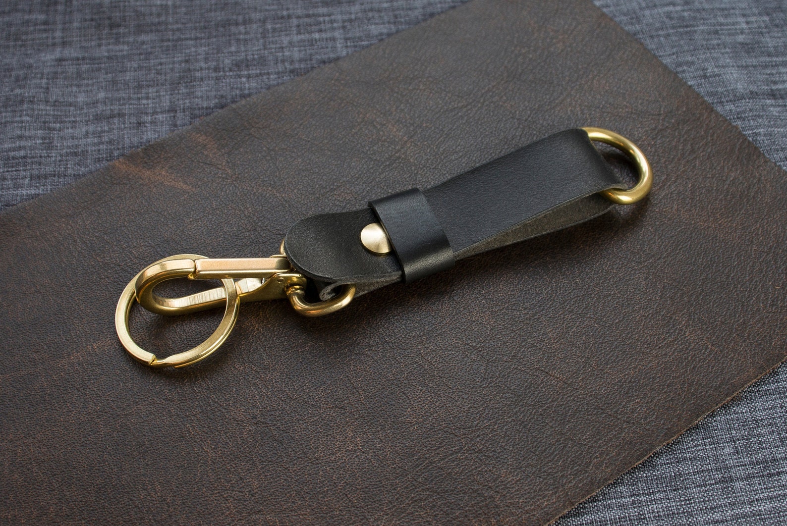Belt Clip, Key Clip, Leather Key Chain, Key Holder, Keychain for ...