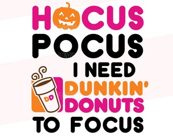 Dunkin Halloween Png - Etsy