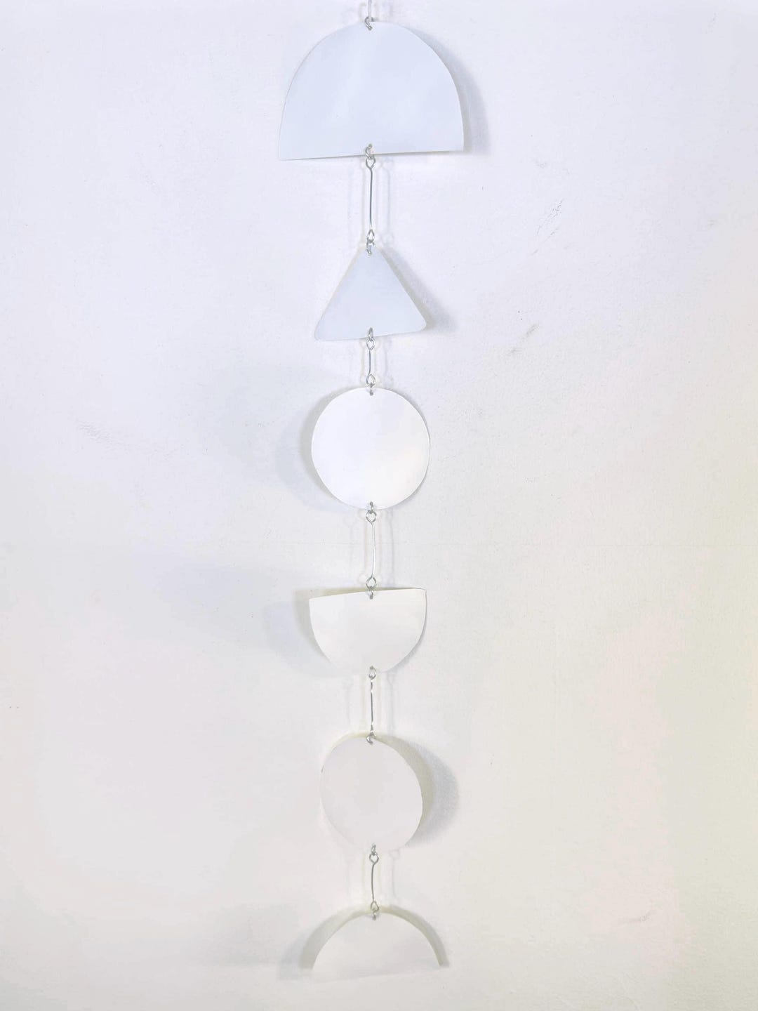 Pure White Linear Mobile, 35”long X 4”wide - Etsy