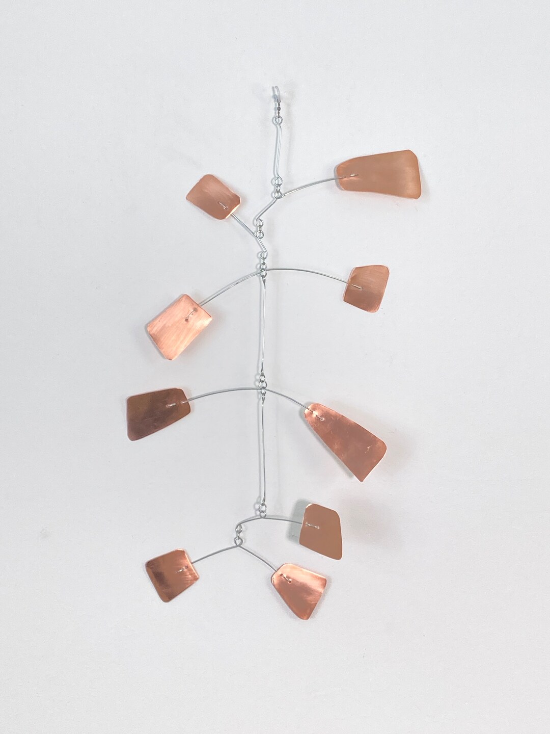 Pure Copper Linear Mobile, 21”long X 12”wide - Etsy