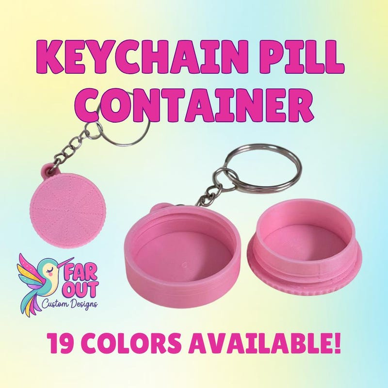 Small Capsule Container - Etsy