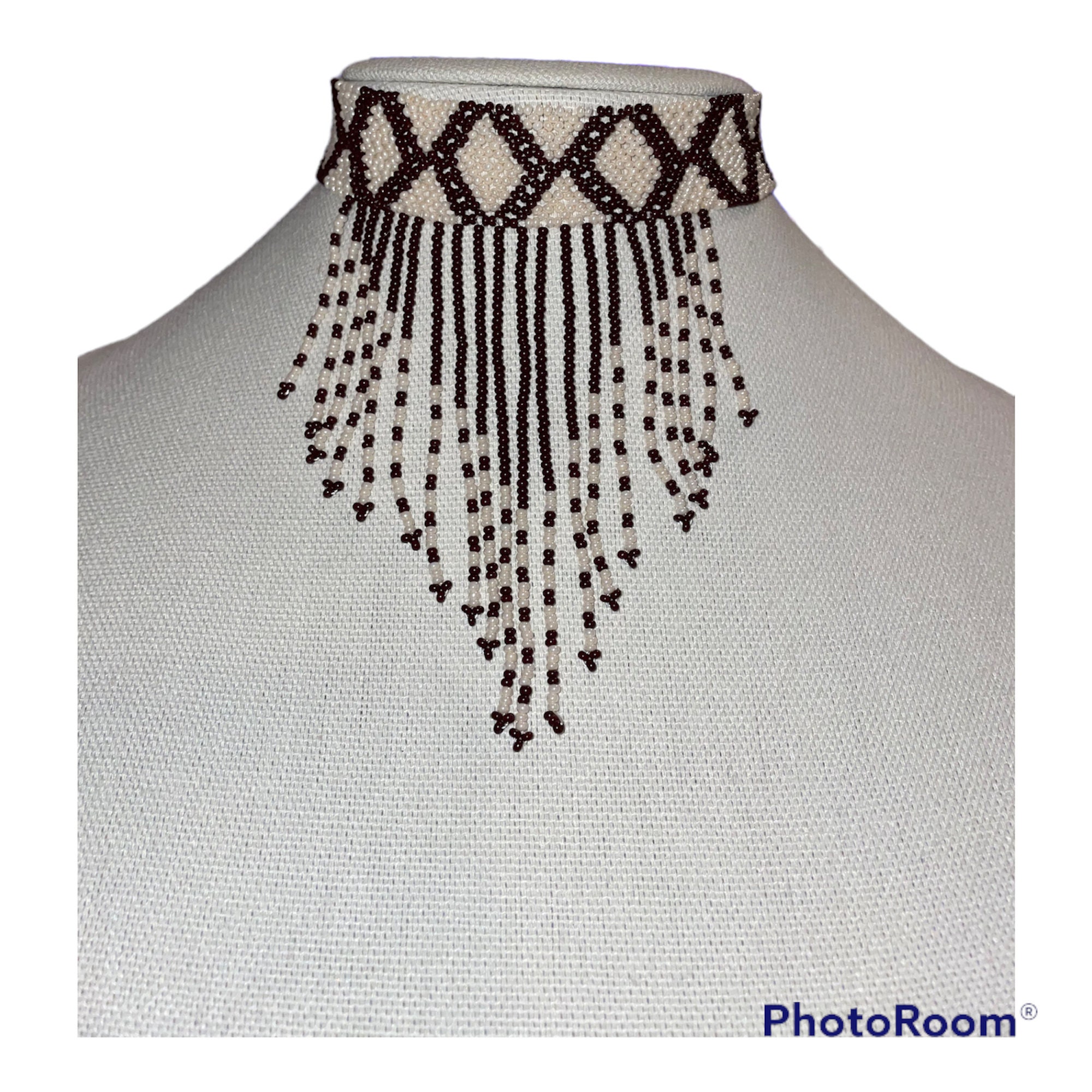 African Beaded Necklace Zulu Tribe South Africa Wedding T Etsy