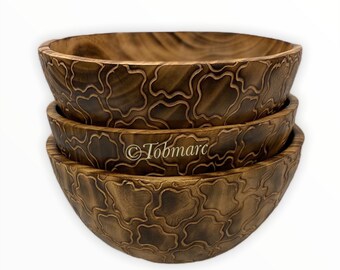 Wooden Giraffe Bowl - Etsy