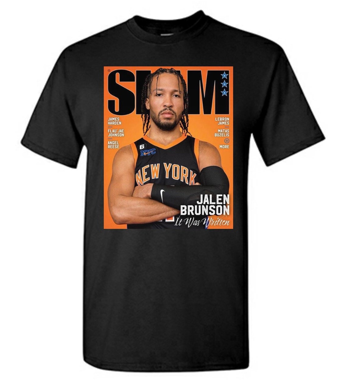 Jalen Brunson Knicks Slam Magazine T-shirt - Etsy