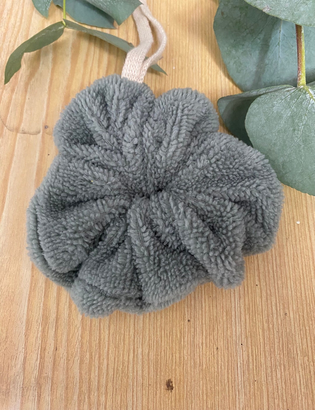 Shower Flower in Bamboo Sponge. - Etsy