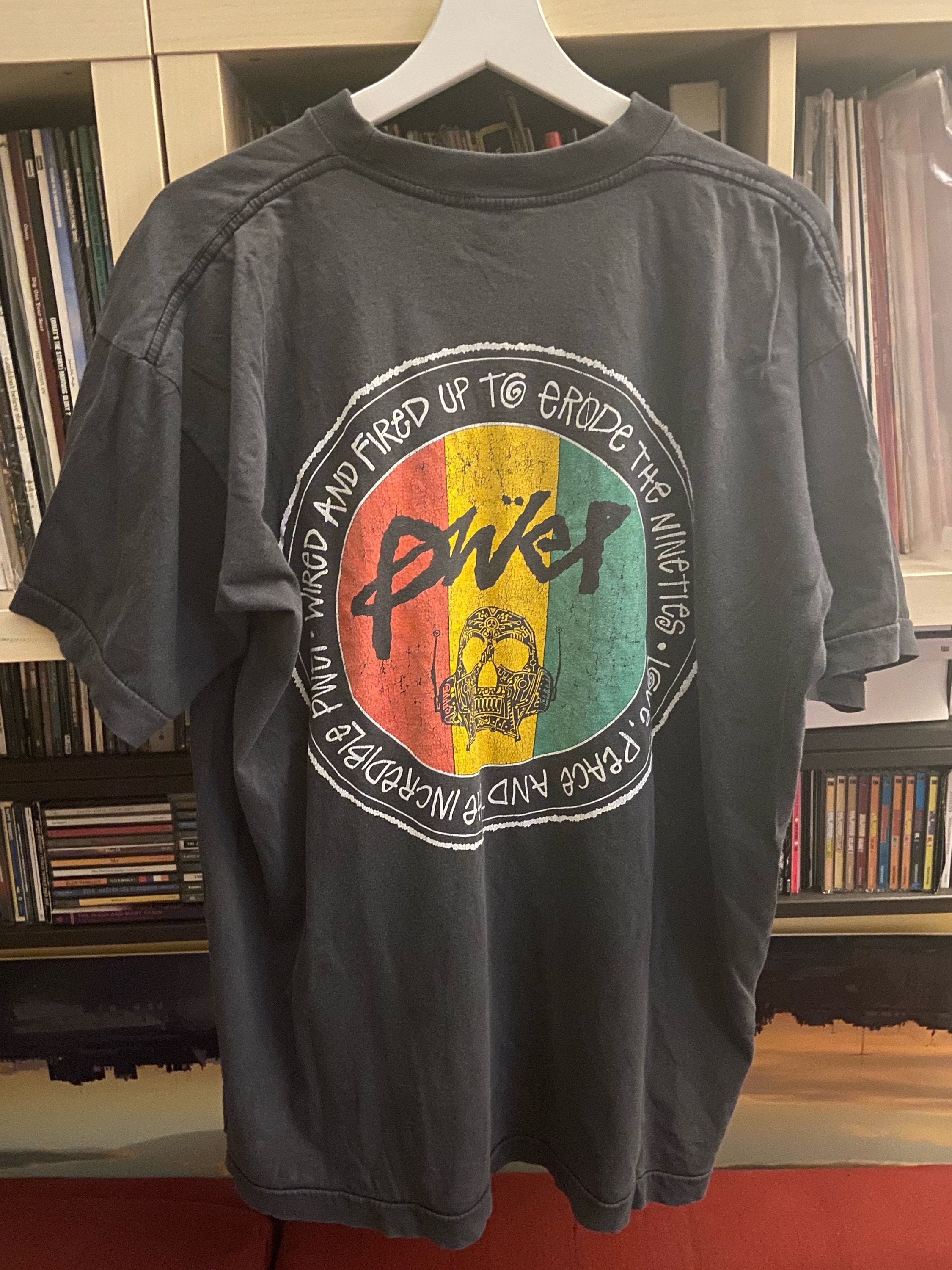 PWEI Pop Will Eat Itself T-shirt - Original Merchandise 1993-size XL - Etsy
