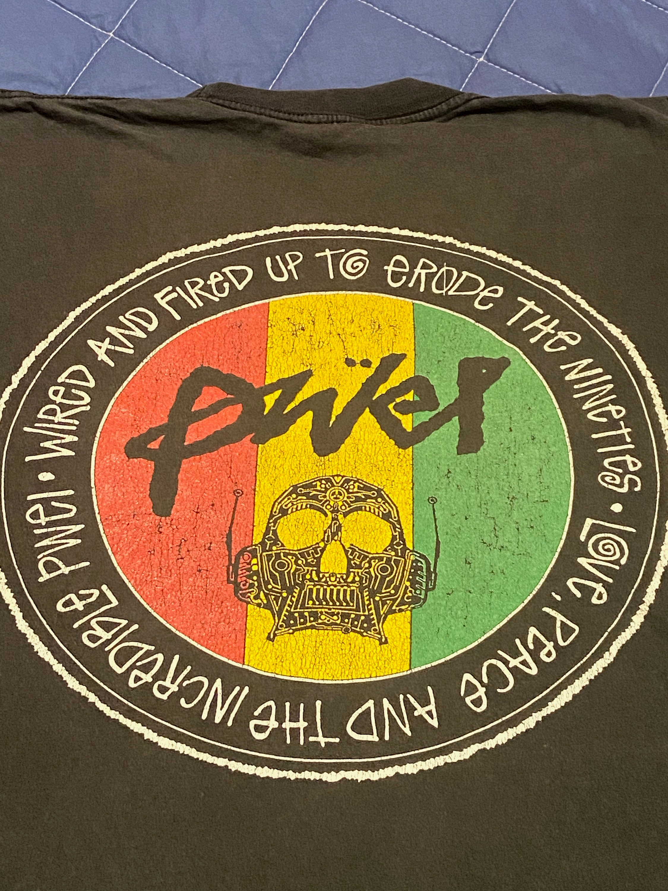 PWEI Pop Will Eat Itself T-shirt - Original Merchandise 1993-size XL - Etsy