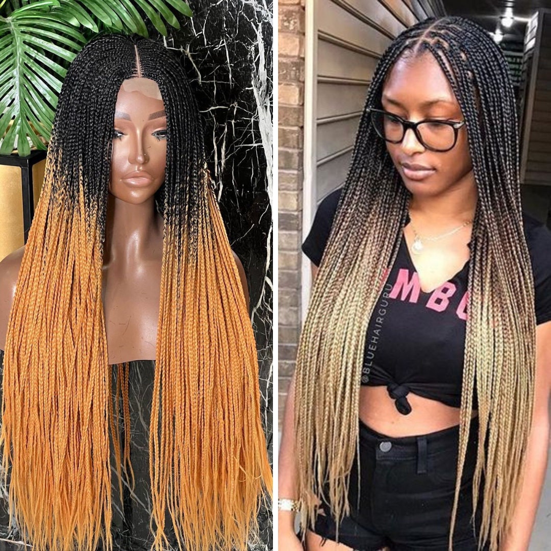 Ombre Box Braids