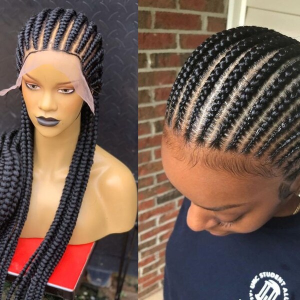 Cornrow Wig - Etsy