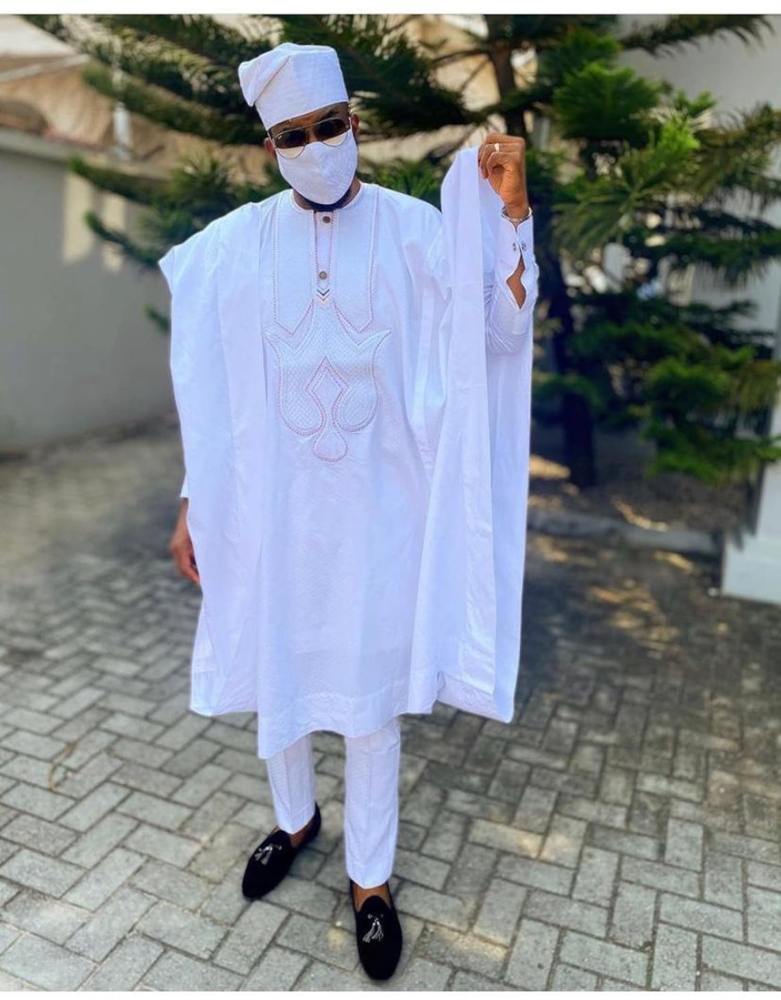 White AGBADA AGBADA for men African AGBADA African | Etsy