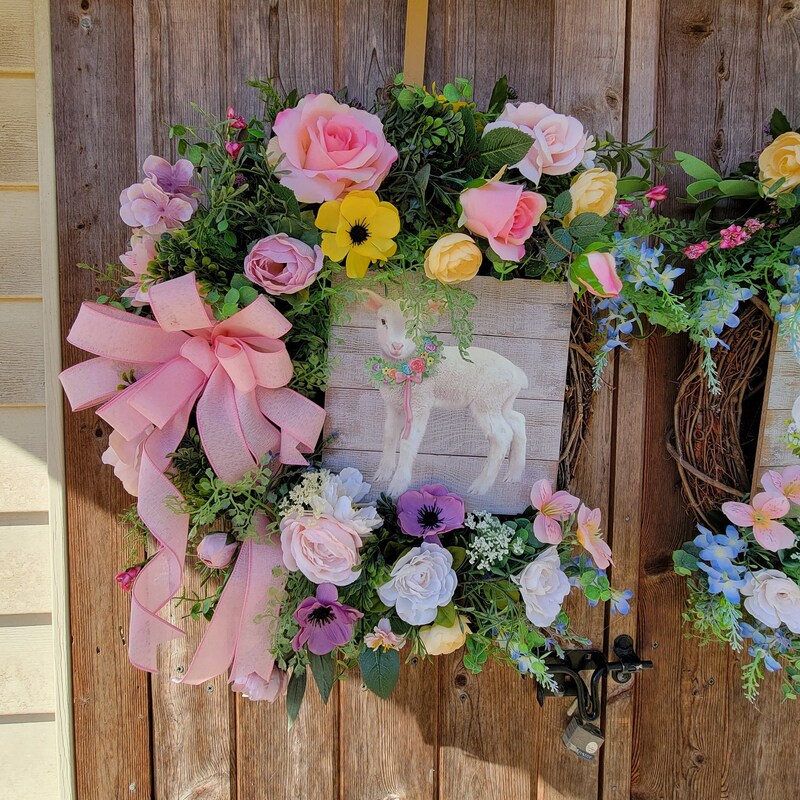 Spring Wreath - Etsy