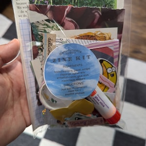Collage Mini Zine Kit - Etsy