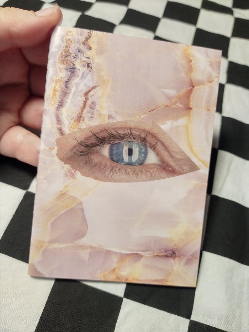 Collaged Mini Notebooks - Etsy