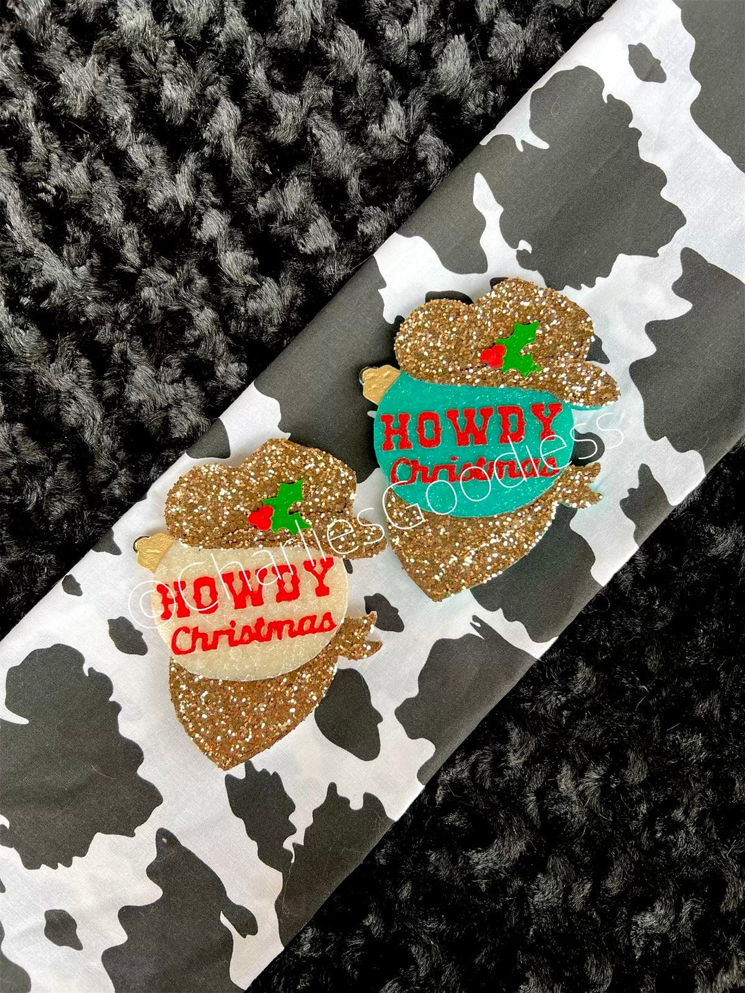 Western Howdy Christmas Ornament Freshie - Etsy