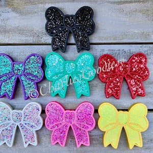 Glitter Hanging Bow Freshie - Etsy