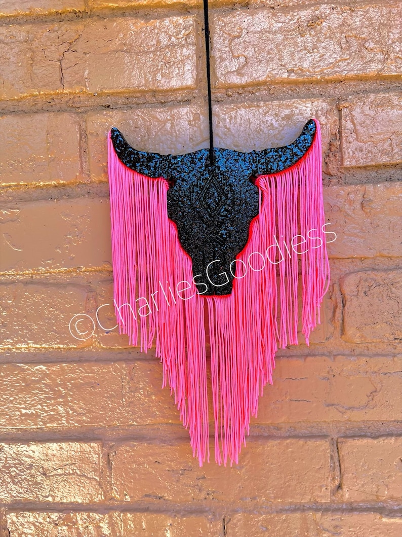 Aztec Bull With Fringe Freshie - Etsy