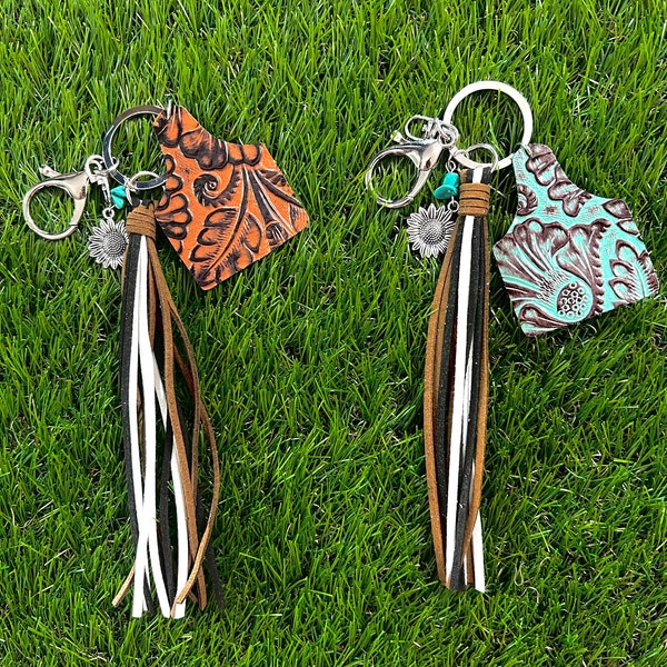 Western Keychains - Etsy
