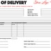 Printable and Editable Proof of Delivery Template in Excel Format - A4 ...