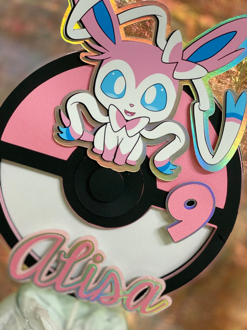 Pokémon Cake Topper - Etsy