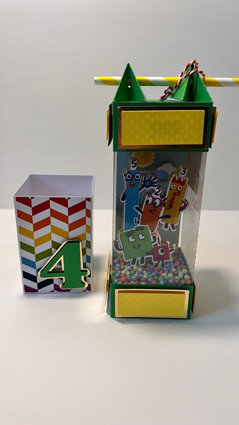 Numberblocks Favor Box, Personalized Acetate Party Box, Number Blocks ...