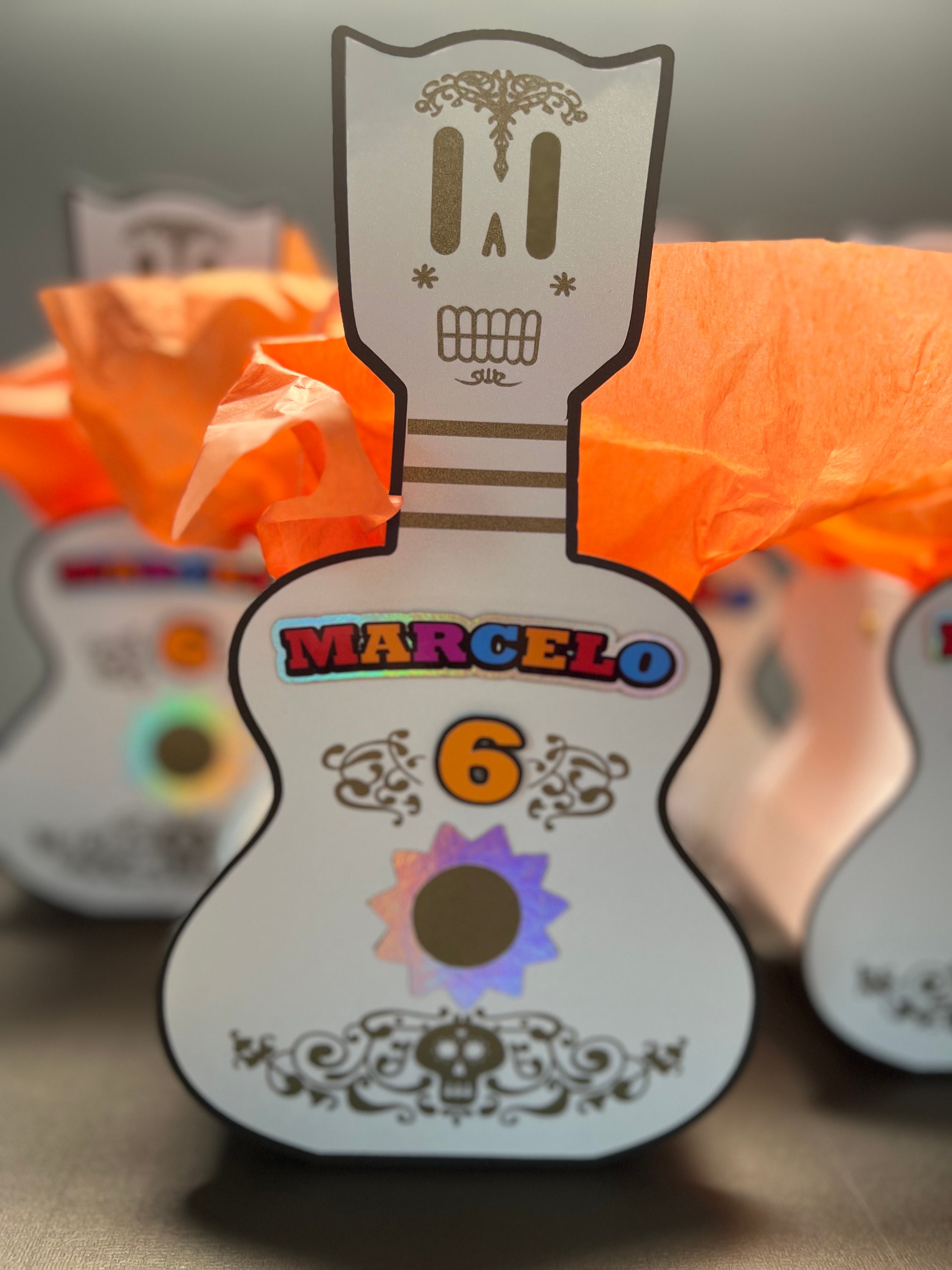 Personalized Coco Favor Box Custom Guitar Party Boxes, Coco Movie Theme ...