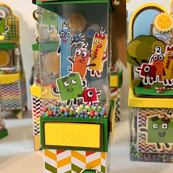 Number Blocks Box - Etsy