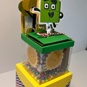 Numberblock Party Box, Custom Candy Treats, Numberblocks Themed Party ...