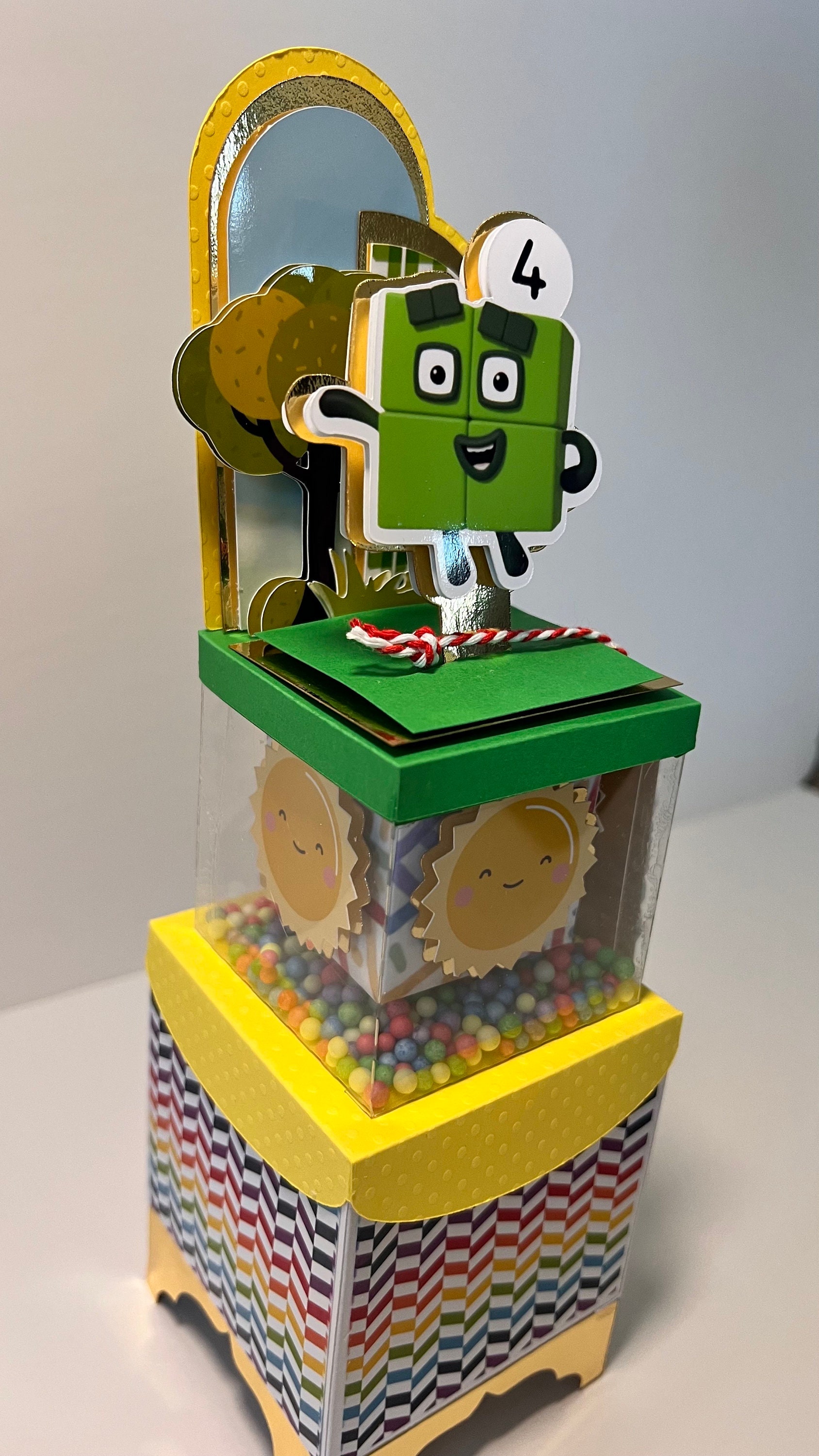 Numberblock Party Box, Custom Candy Treats, Numberblocks Themed Party ...