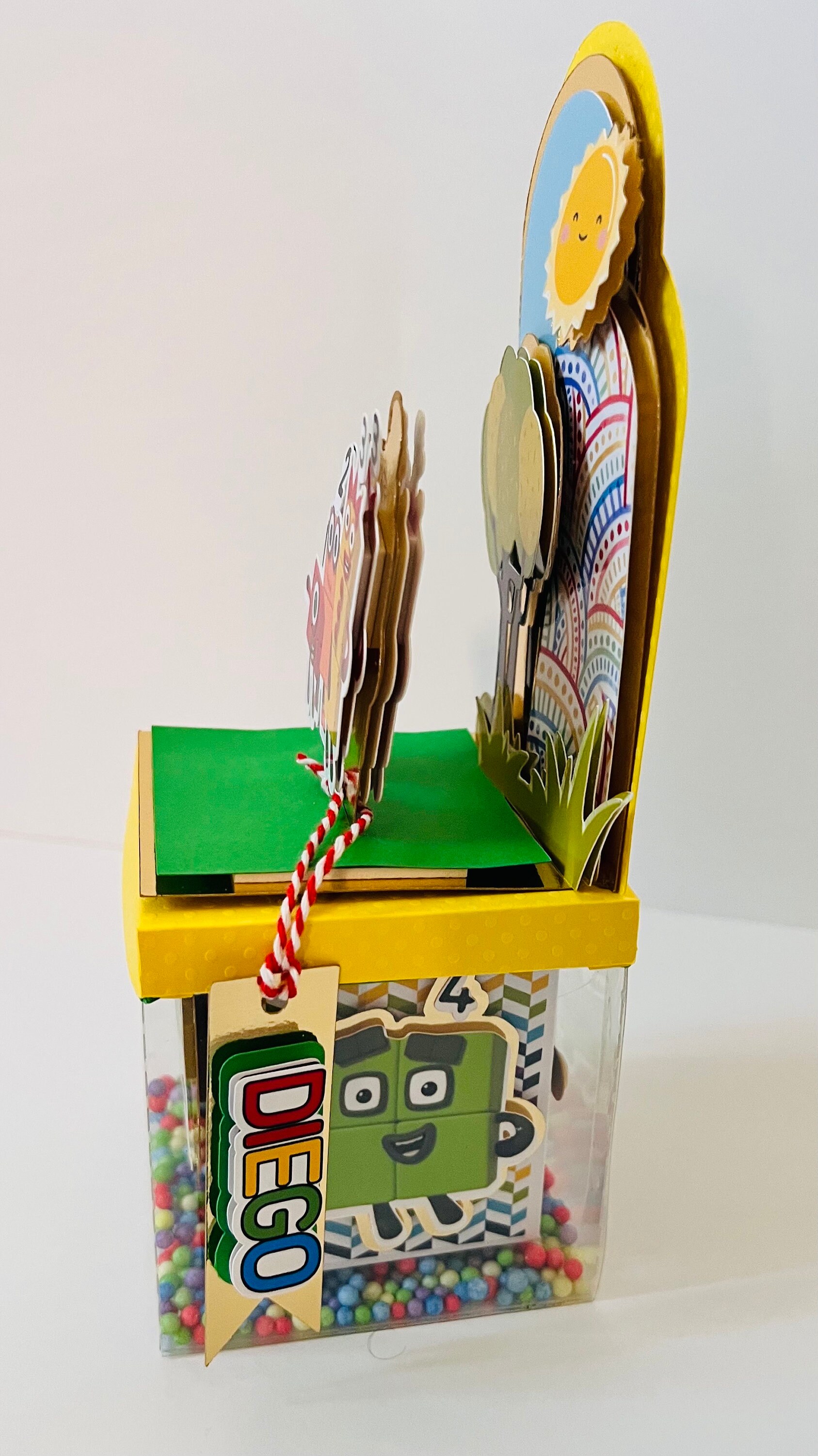 Numberblocks Treat Box, Numberblocks Party Decoration by ...