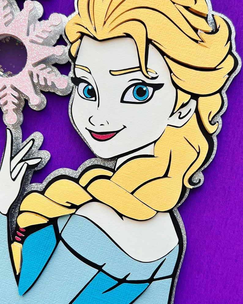 Personalized Elsa Cake Topper, Frozen Birthday Decoration by ...