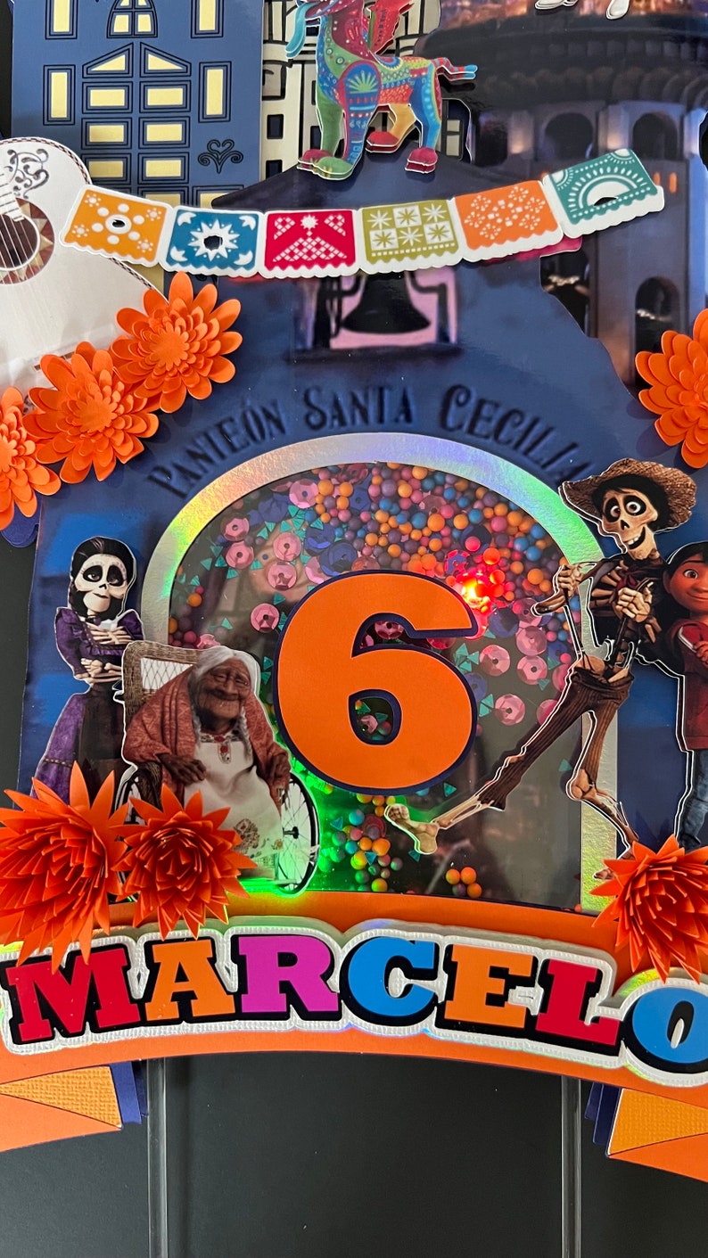 Custom Coco Movie Cake Topper Personalized Coco Cake Decoration Coco ...