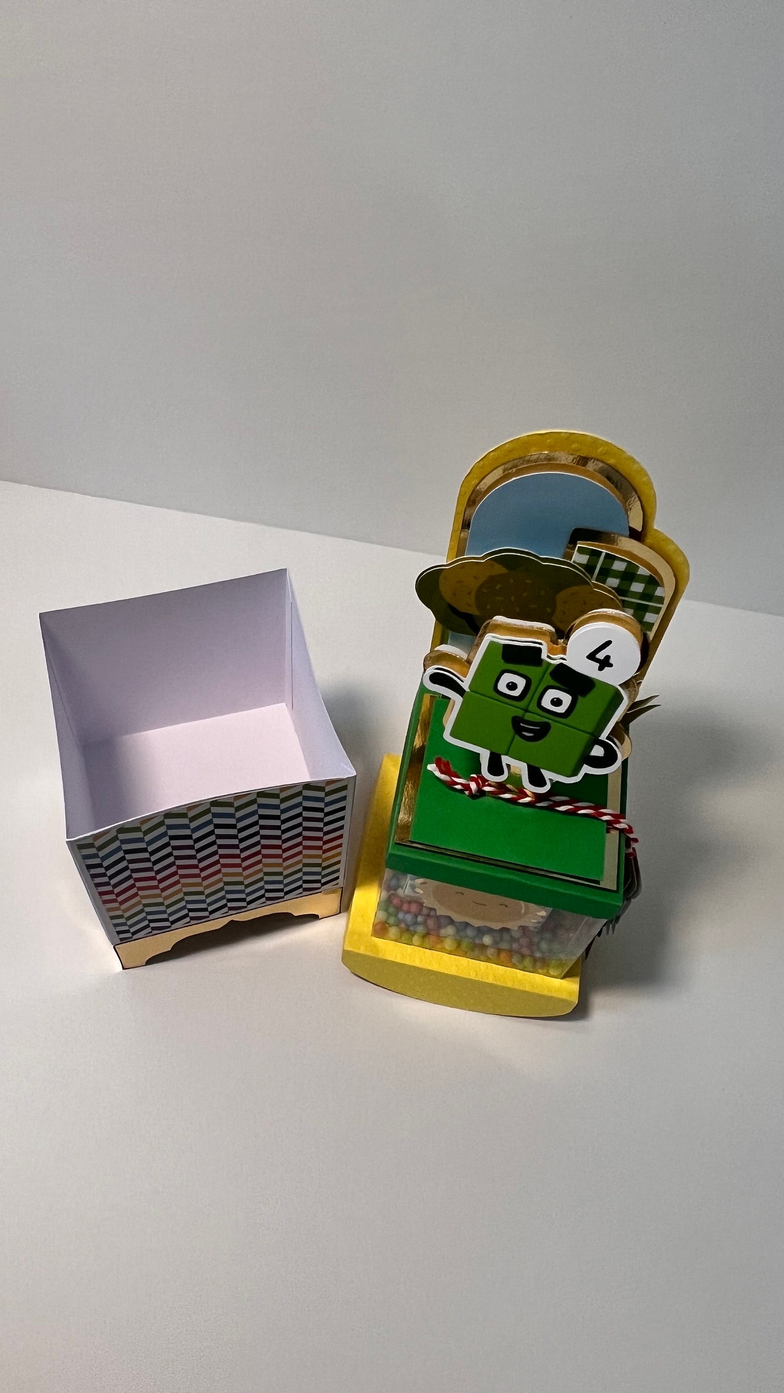 Numberblock Party Box, Custom Candy Treats, Numberblocks Themed Party ...