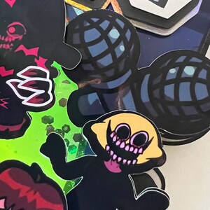 Friday Night Funkin Birthday Cake Topper, FNF Theme Party Supplies by ...