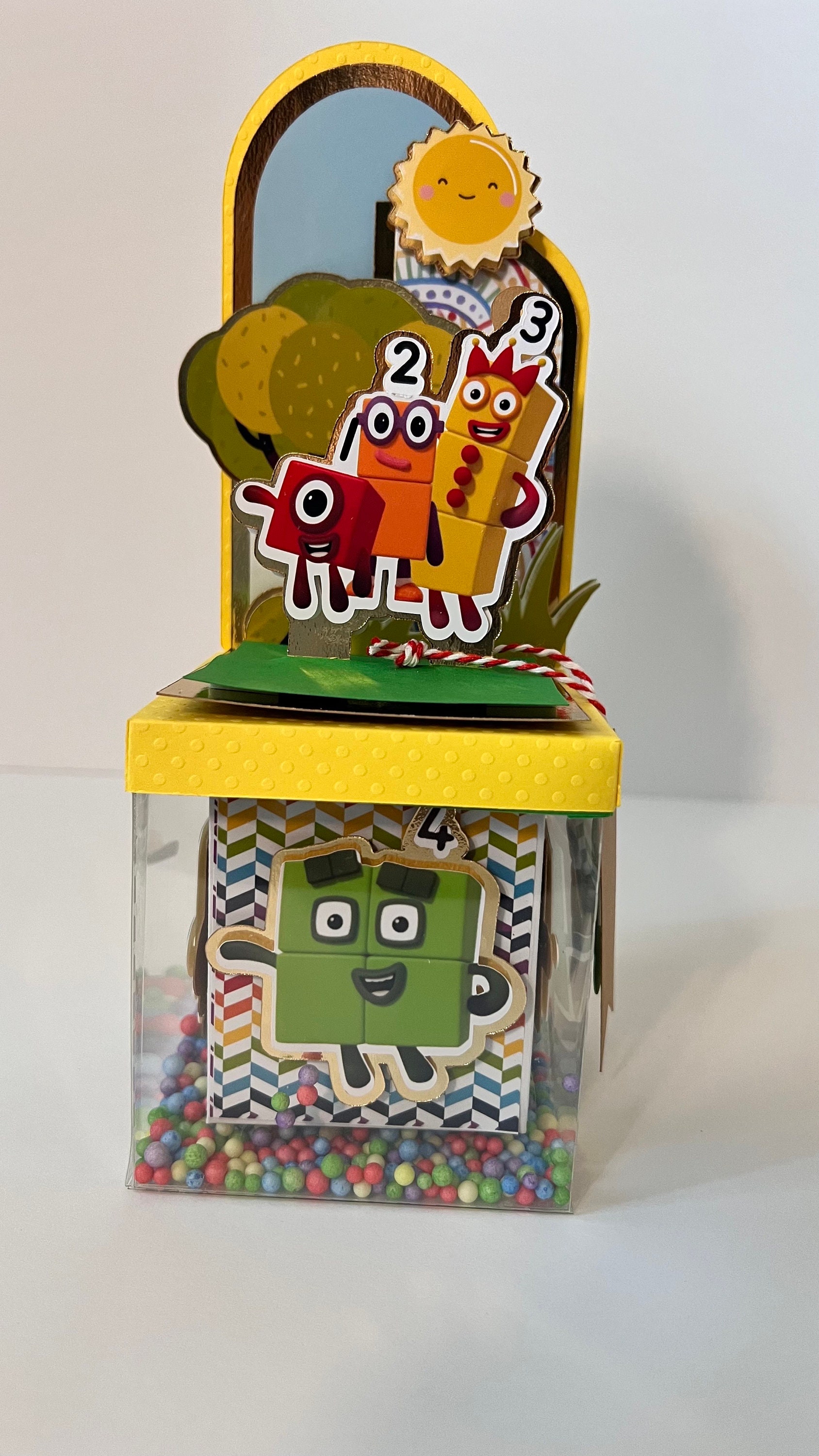 Numberblocks Treat Box, Numberblocks Party Decoration by ...