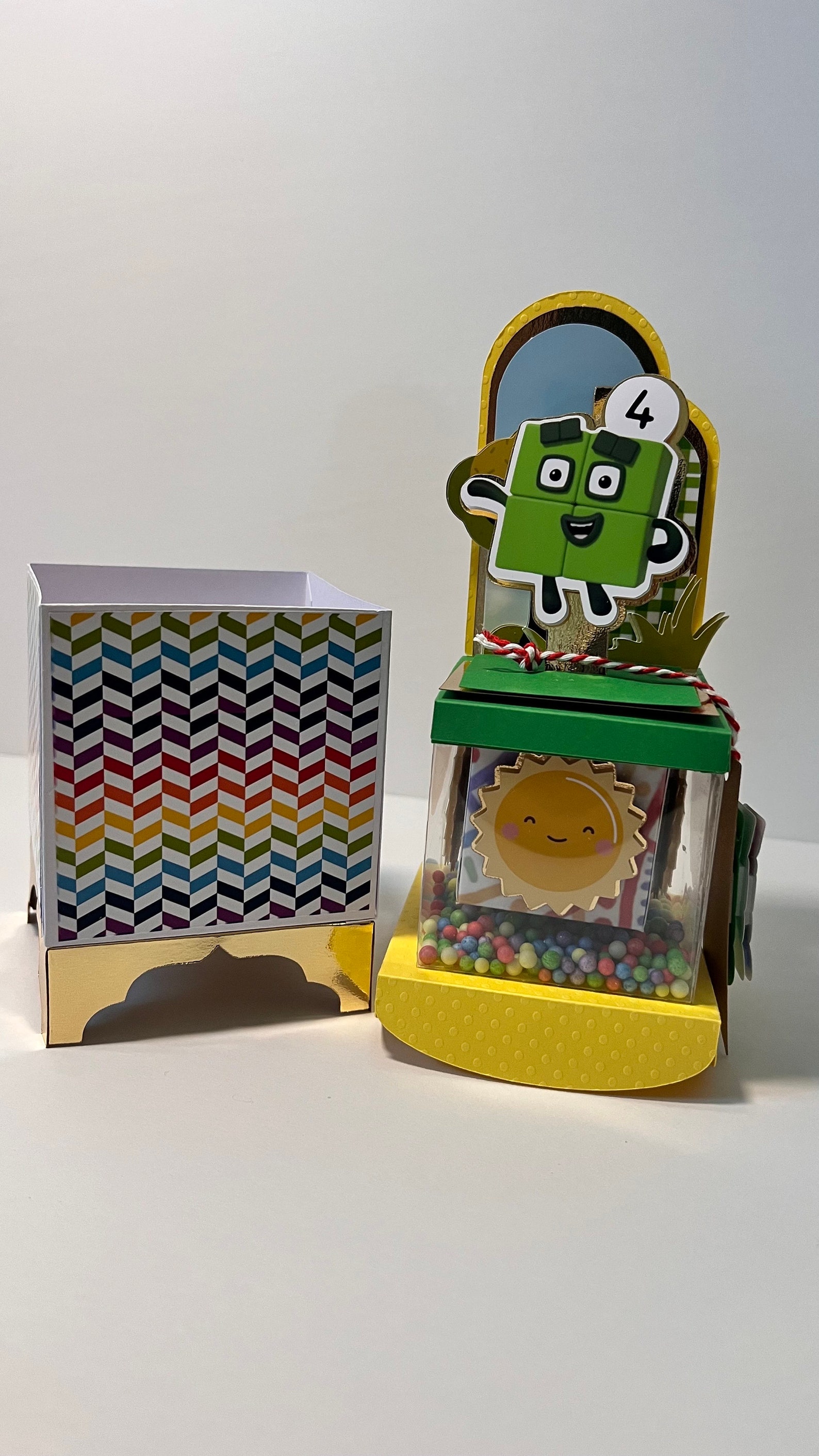 Numberblock Party Box, Custom Candy Treats, Numberblocks Themed Party ...