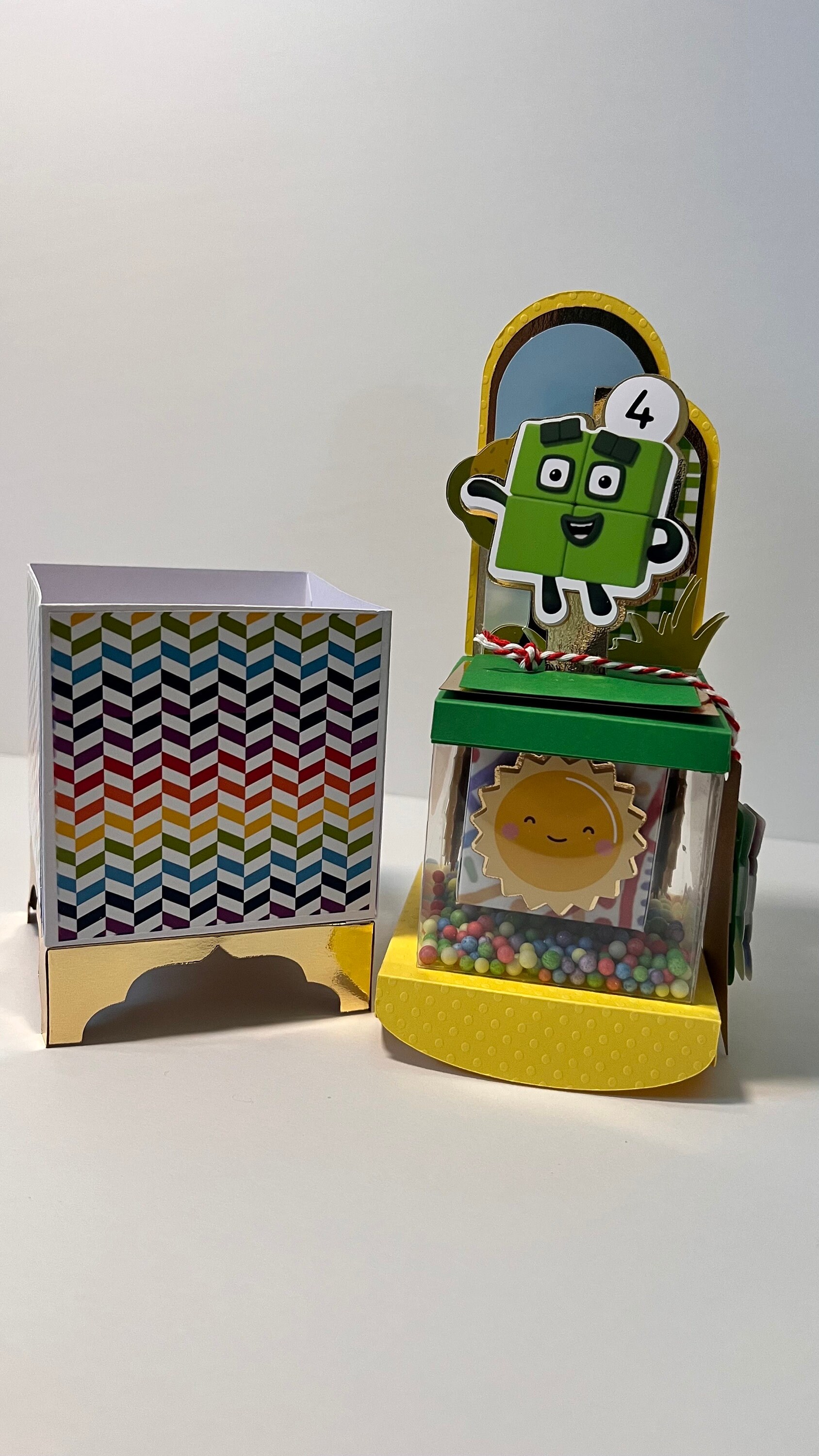 Numberblock Party Box, Custom Candy Treats, Numberblocks Themed Party ...