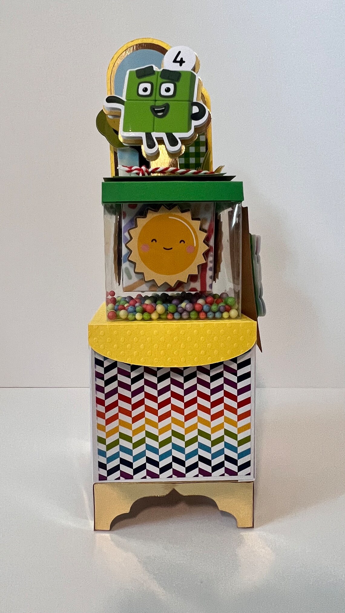 Numberblock Party Box, Custom Candy Treats, Numberblocks Themed Party ...