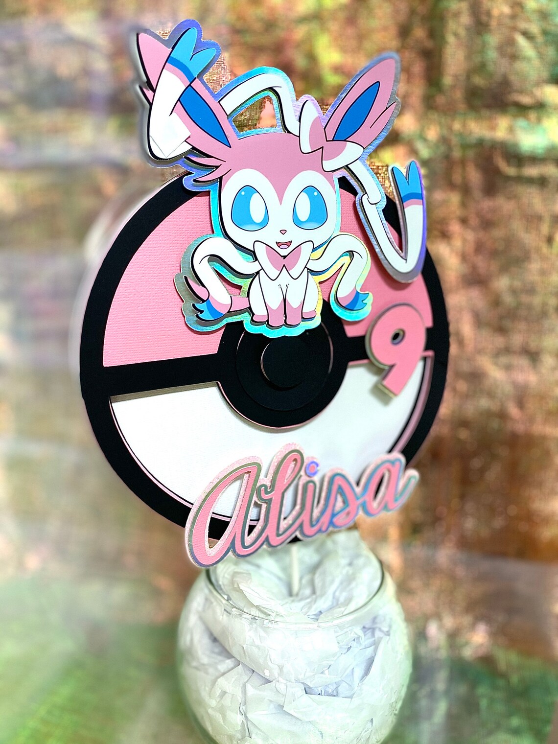 Pokémon Cake Topper Pokemon Party Supplies Birthday Decoration Cake ...