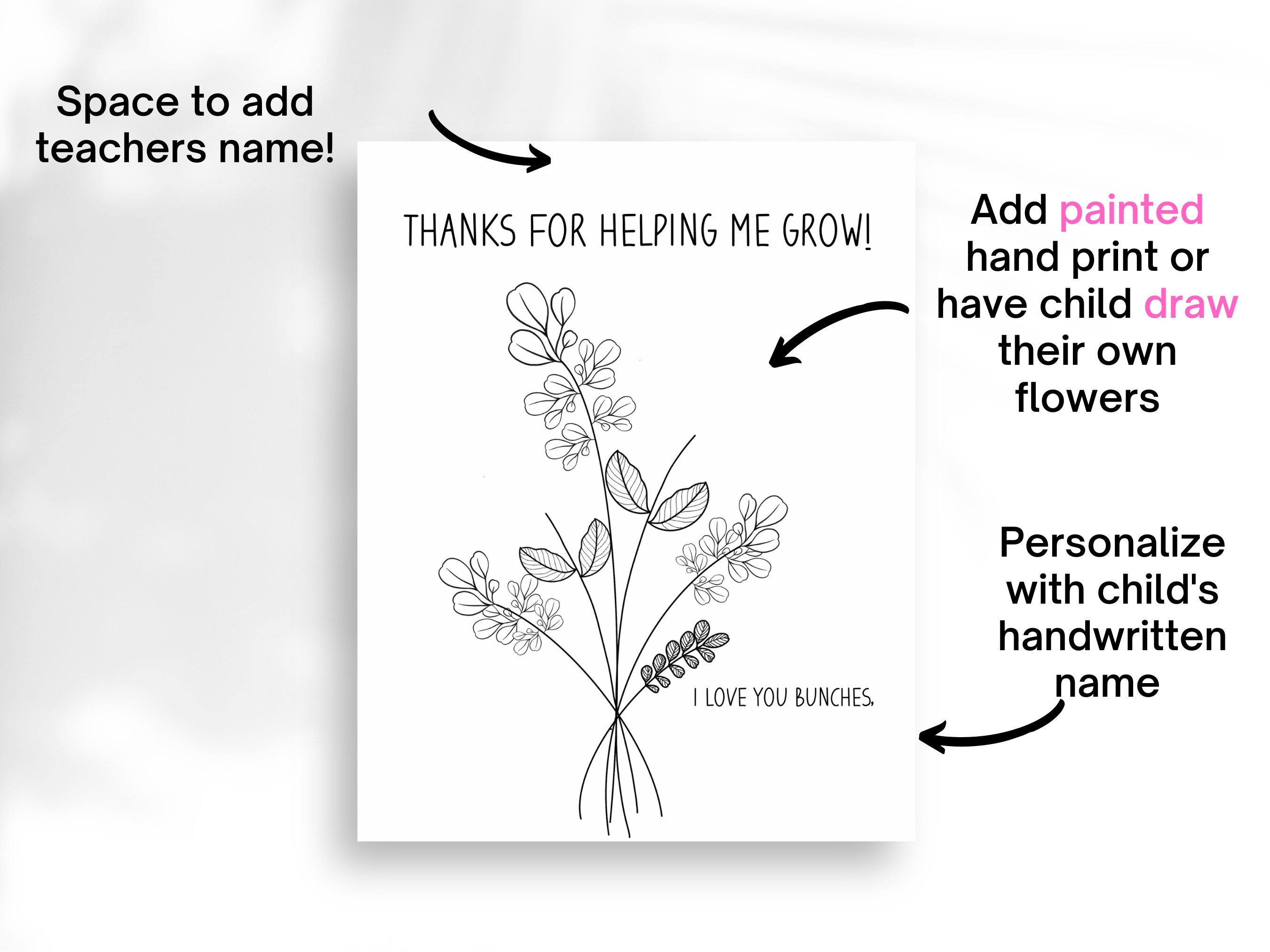 Teacher Appreciation Week Gift, Teacher Appreciation Week Printable ...