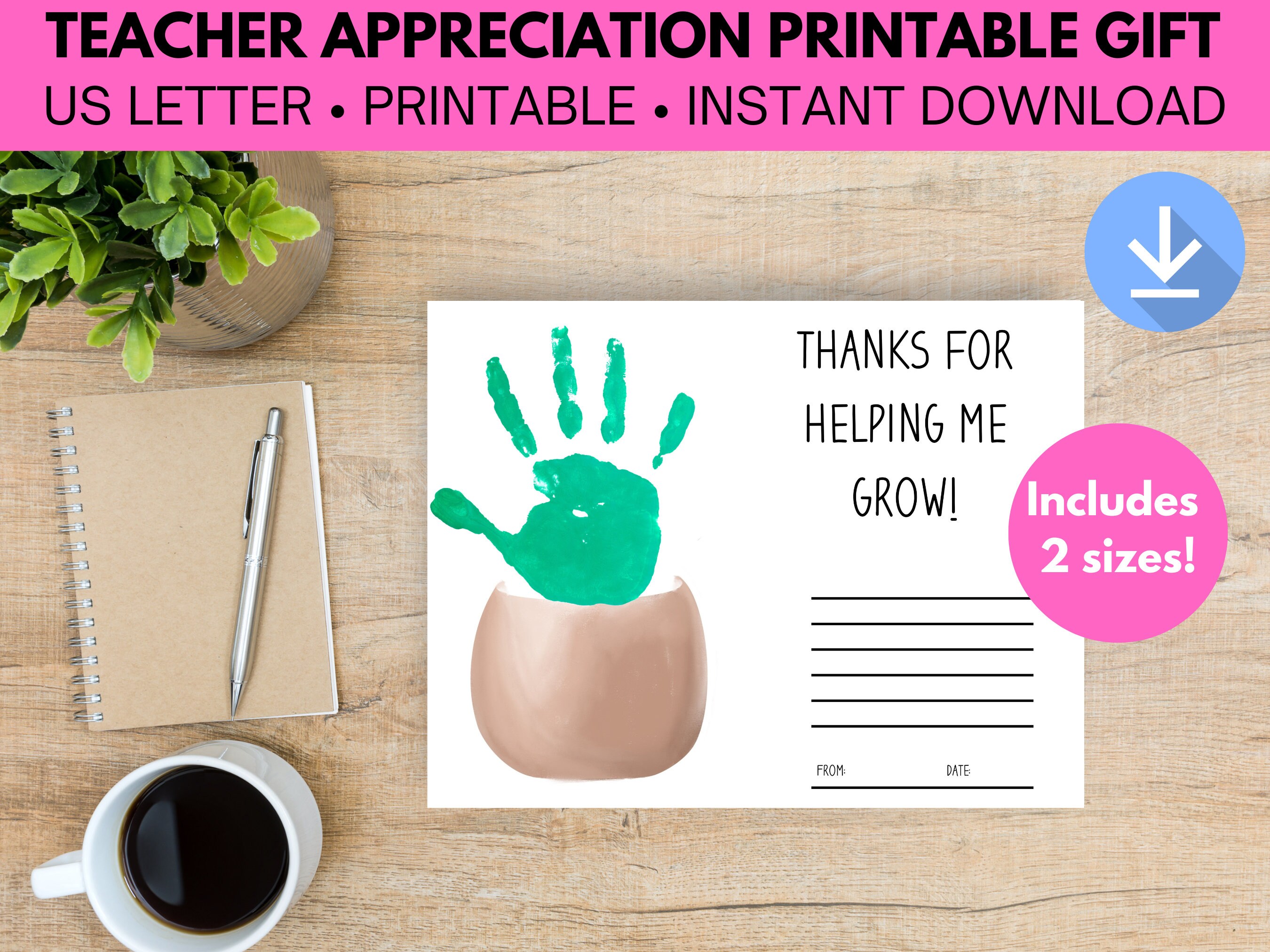 Teacher Appreciation Week Gift, Teacher Appreciation Week Printable ...