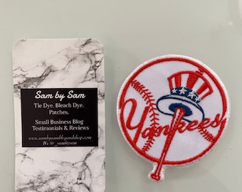 Huge New York Yankees Iron on Patch - Etsy