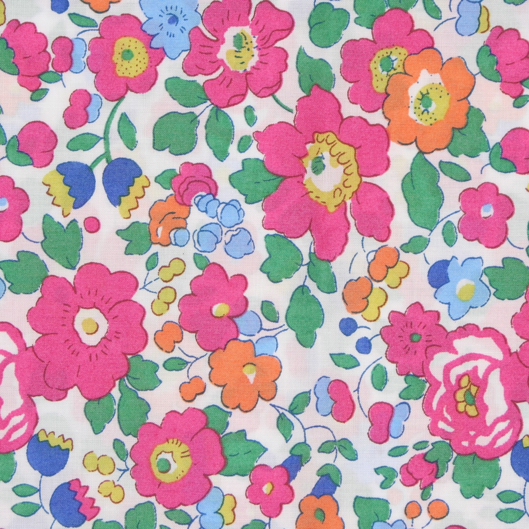 Liberty Fabric Tana Lawn (betsy Dark Pink) - Etsy