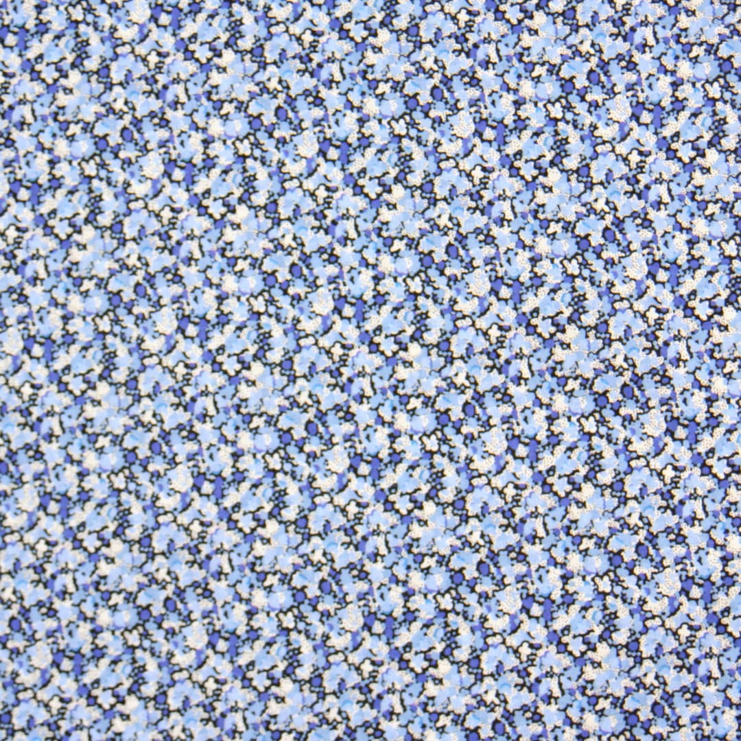 Liberty Fabric Tana Lawn (pepper Blue) - Etsy