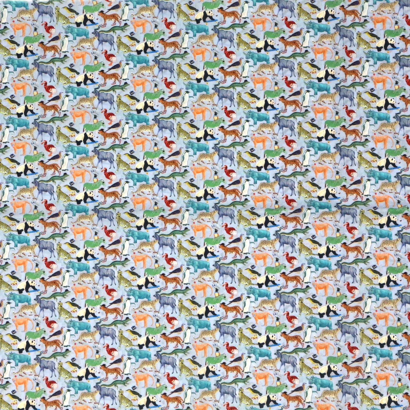 Liberty Fabric Tana Lawn (quey 2 Blue) - Etsy