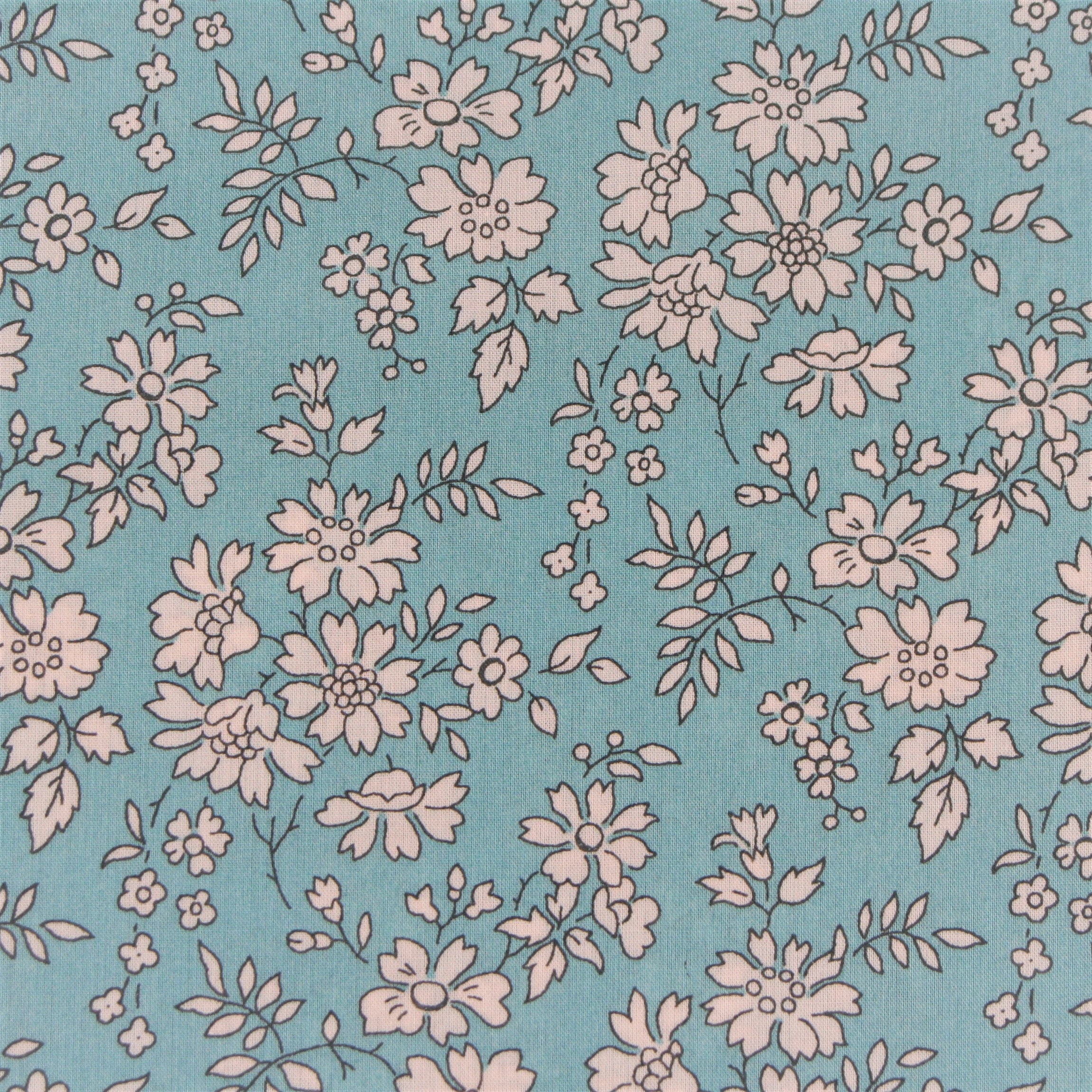 Liberty Fabric Tana Lawn (capel Green) - Etsy
