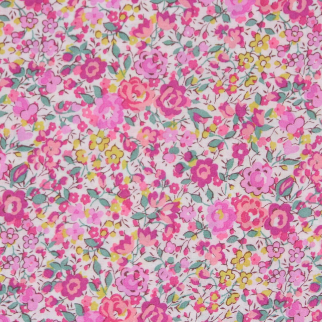 Liberty Fabric Tana Lawn (emma and Georgina Pink) - Etsy