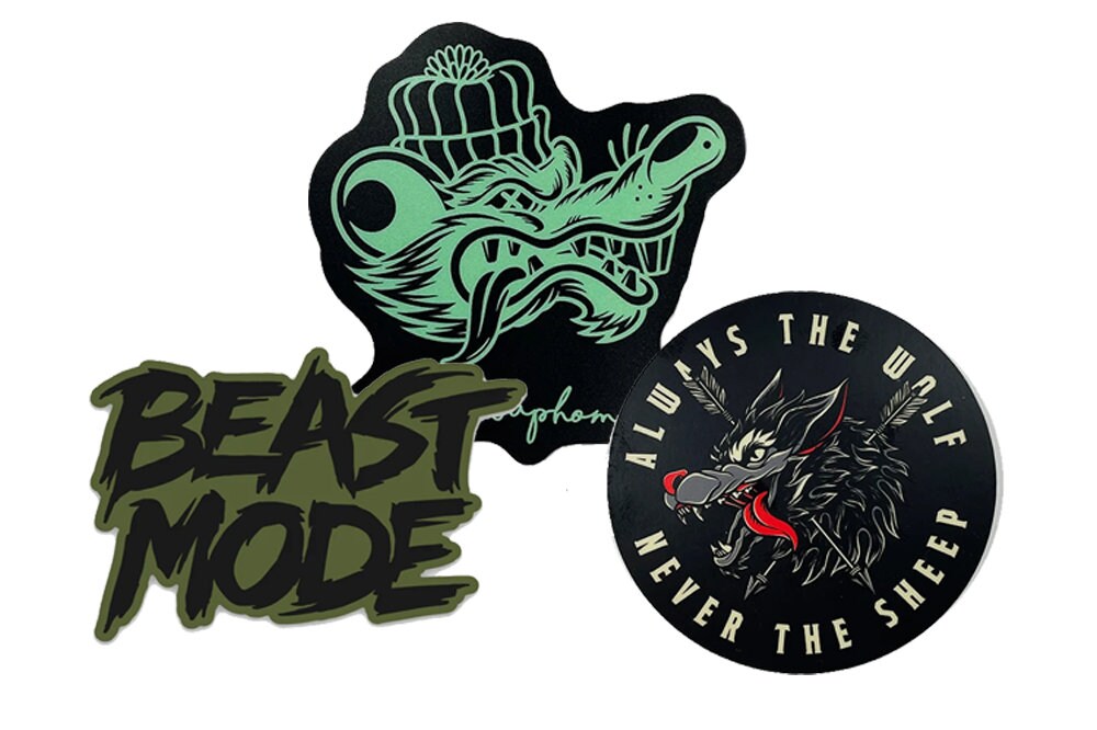 3 Pack of Stickers - Etsy