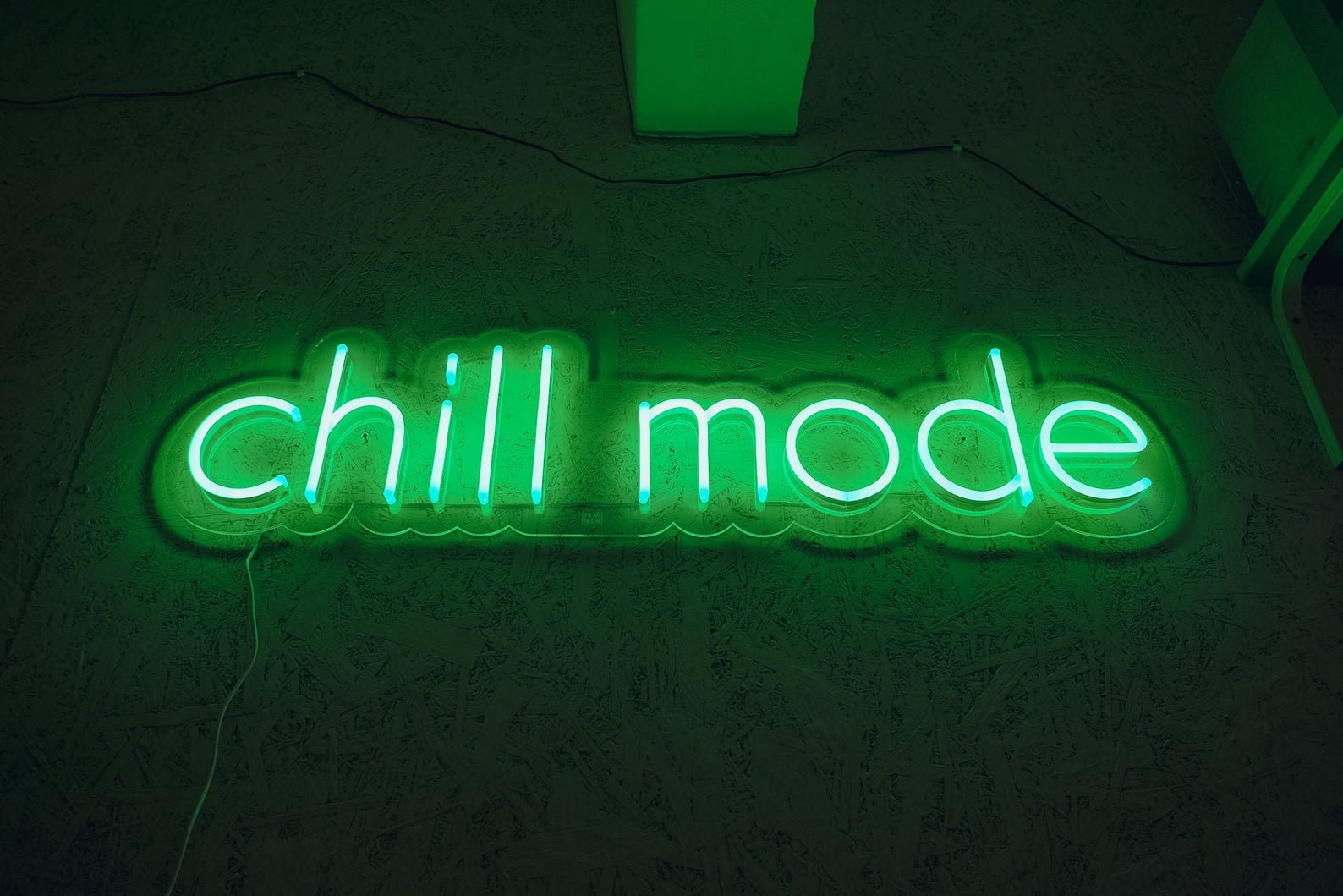 Chill Mode Neon Lamp Light Sign For Home Chill Out Zone Relax Etsy