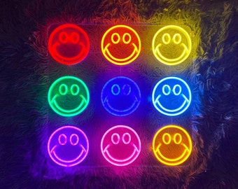 Led Smile Wall Art - Etsy