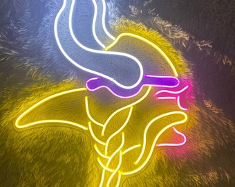 Vikings Neon Sign - Etsy